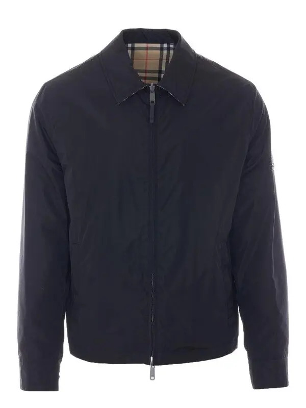 Burberry Reversible Check Jacket - Black
