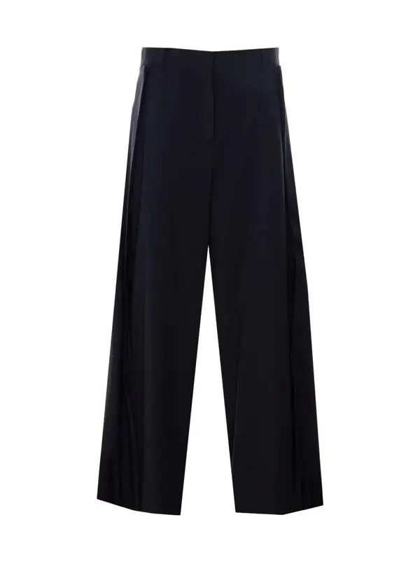 Loewe Wool High-waist Trousers - Black