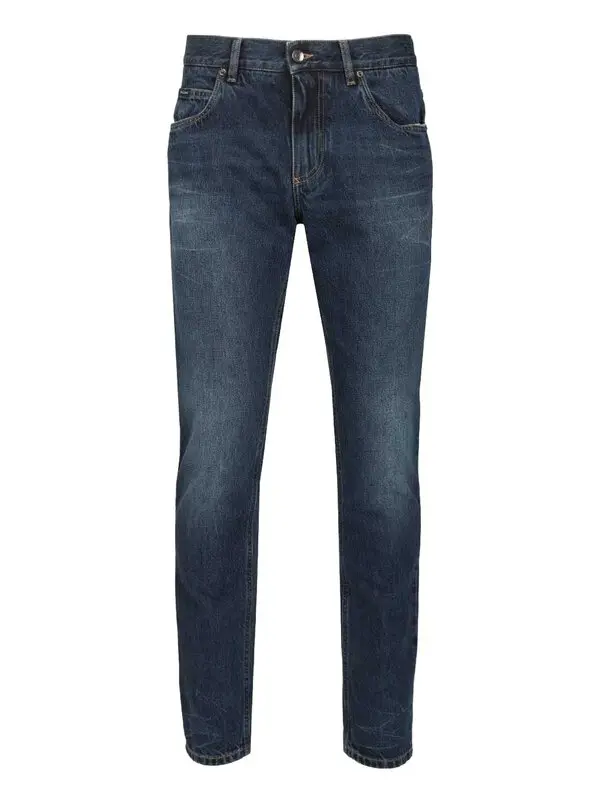 Dolce & Gabbana Denim Trousers - Blue