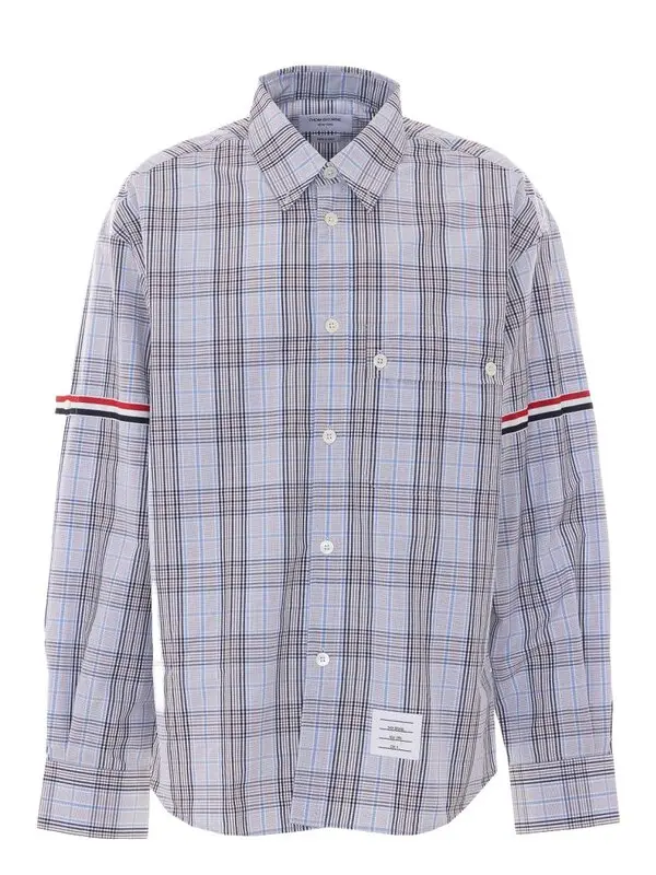 Thom Browne Check Oversize Shirt - Multicolor