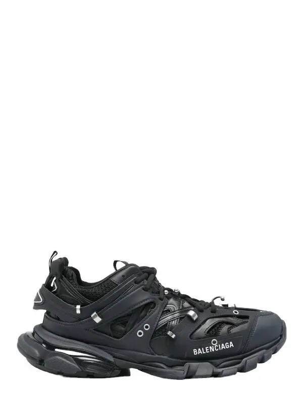 Balenciaga Cutout Low-top Trainers - Black