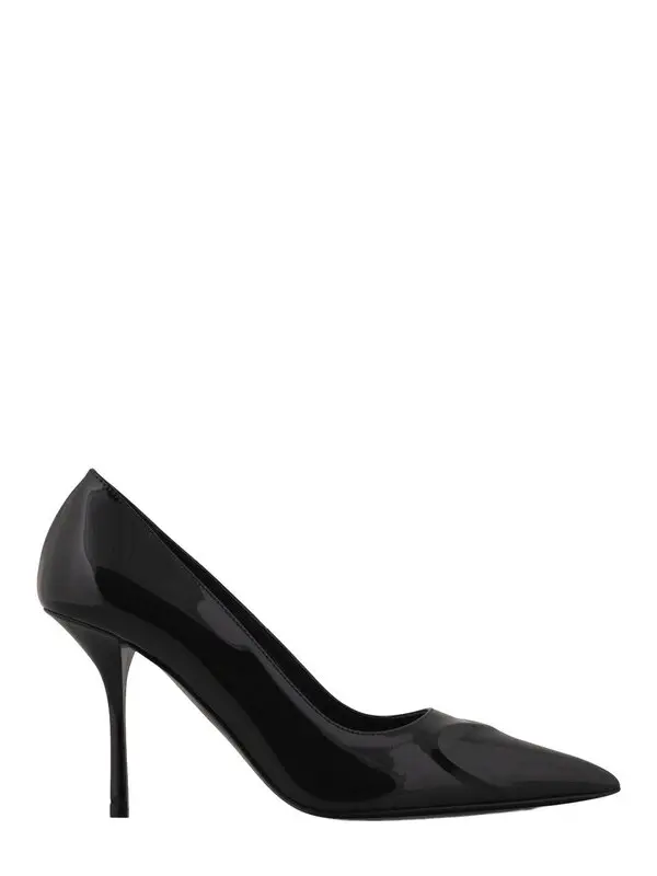 Alaïa Patent Leather Le Coeur 3d Pumps - Black