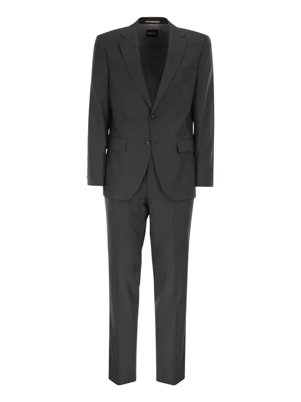 BOSS Stretch Virgin Wool Blend Suit - Multicolor