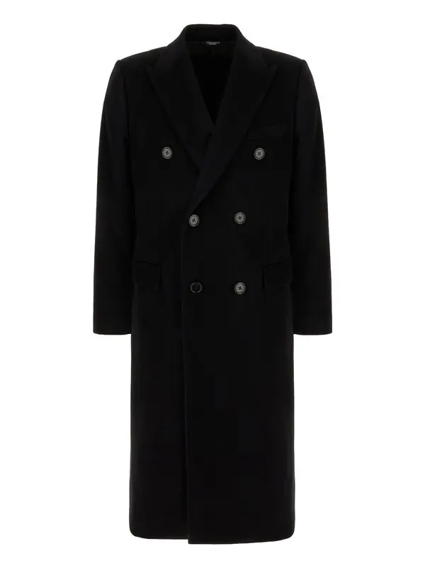 Dolce & Gabbana Double Breasted Coat - Multicolor