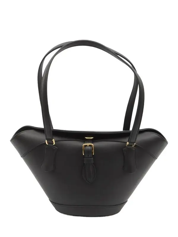 Dolce & Gabbana Capri Leather Shoulder Bag - Black