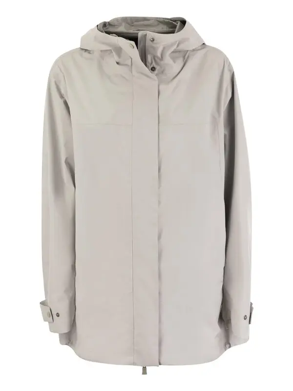 Herno Hooded Parka - White