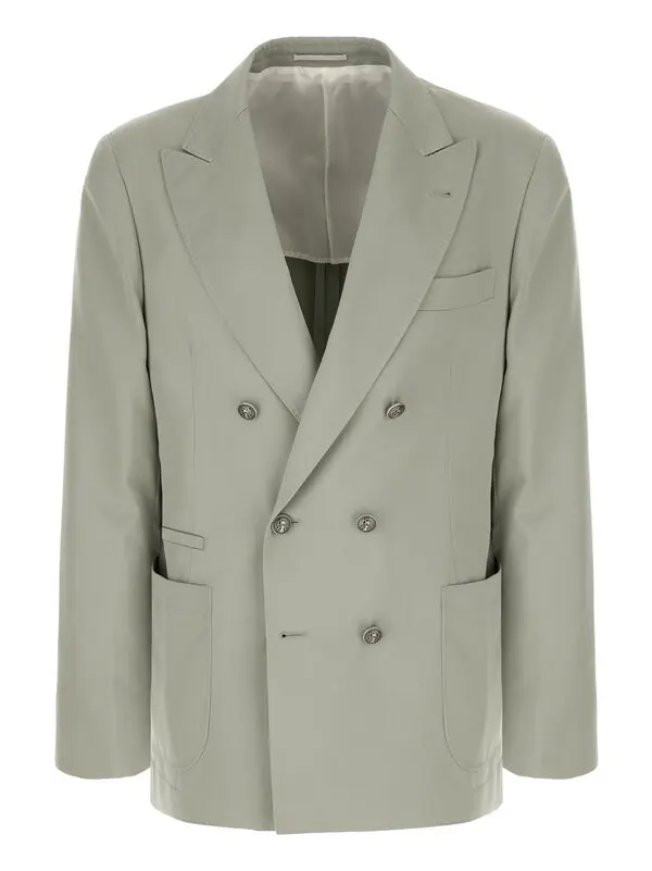 Brunello Cucinelli Double-breasted Blazer - Multicolor
