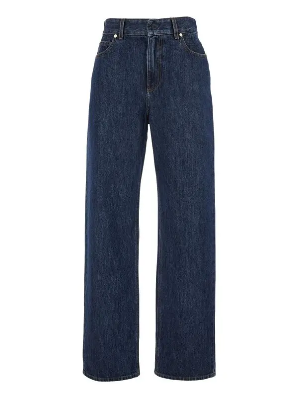 Fendi Five-pocket Denim Jeans - Multicolor