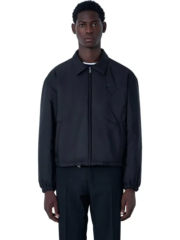 Prada Re-nylon Short Down Jacket - Black