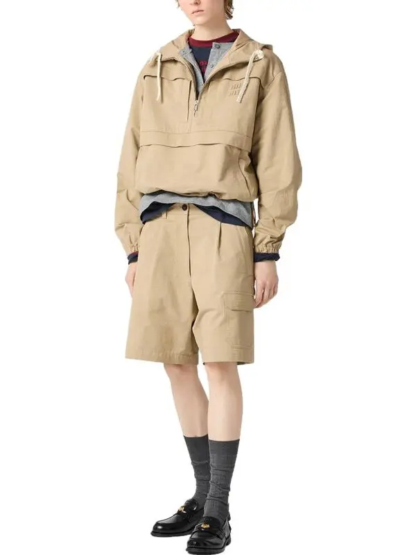 Miu Miu Oversized Jacket - Cream