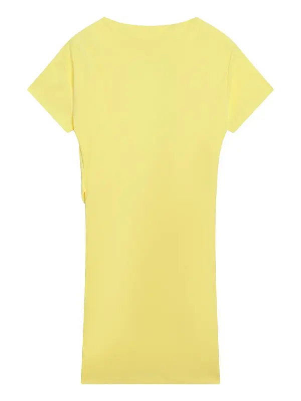 Jacquemus Mistral Viscose Jersey Dress - Yellow