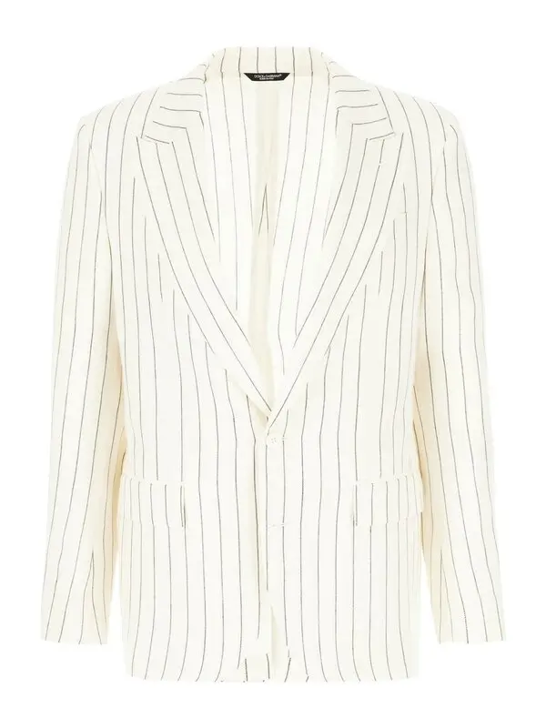 Dolce & Gabbana Striped Blazer - Multicolor