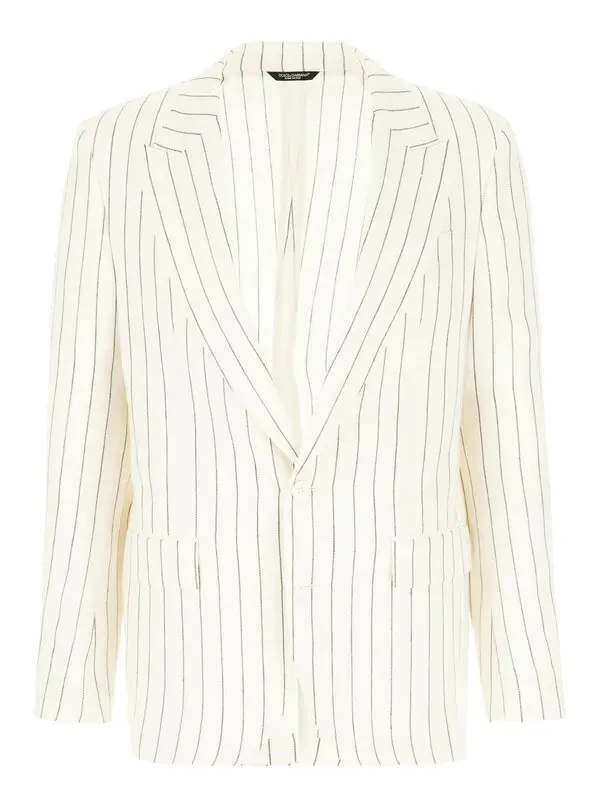 Dolce & Gabbana Striped Blazer - Multicolor