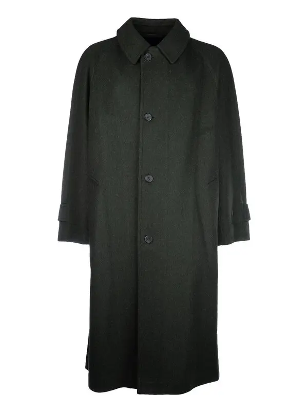 Prada Classic Collar Tailored Coat - Multicolor