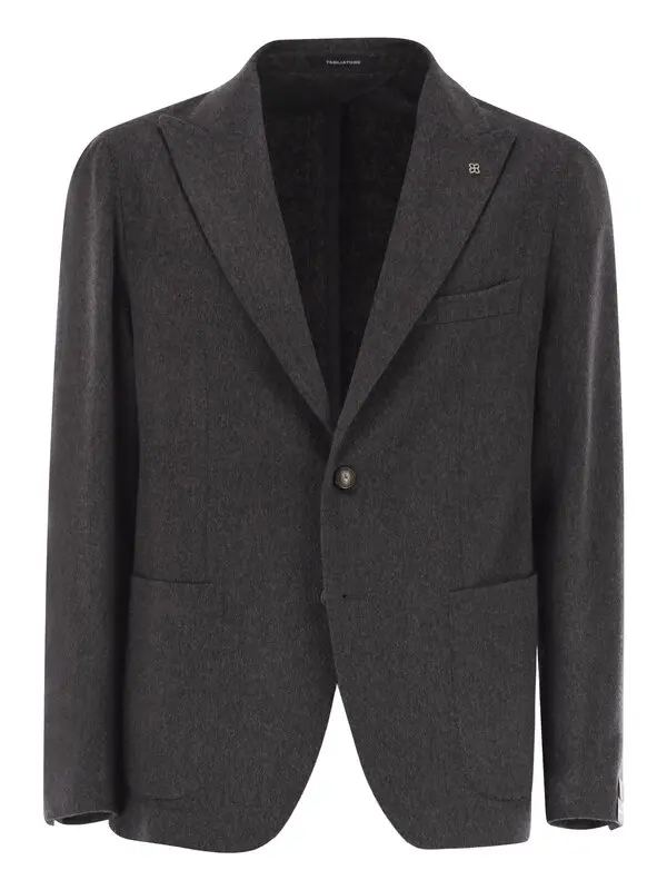 Tagliatore Cashmere And Silk Jacket - Multicolor