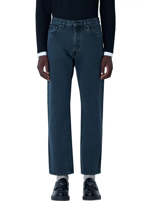 Prada Over-dyed Straight-leg Jeans - Multicolor