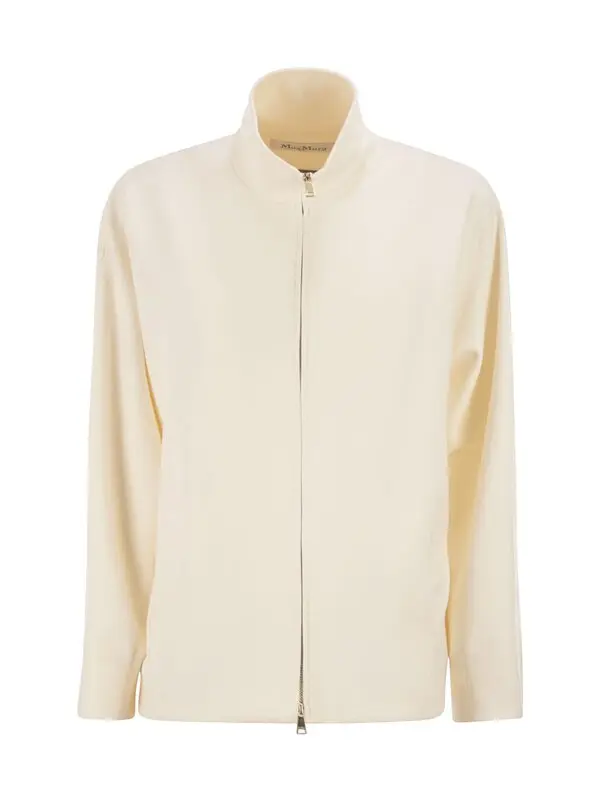 Max Mara Scuba Jersey Jacket - Cream