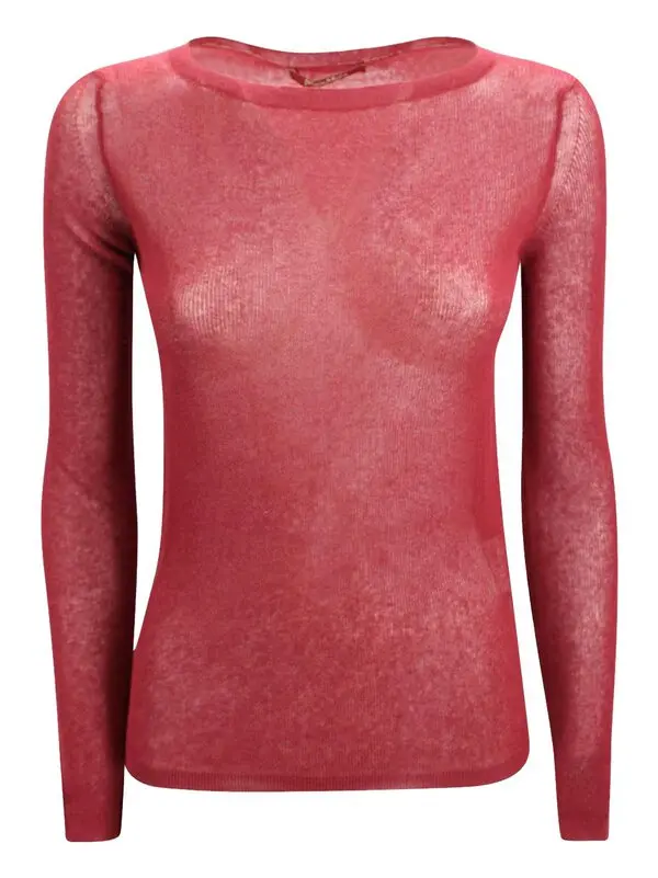 Max Mara Long Sleeve Top - Brown