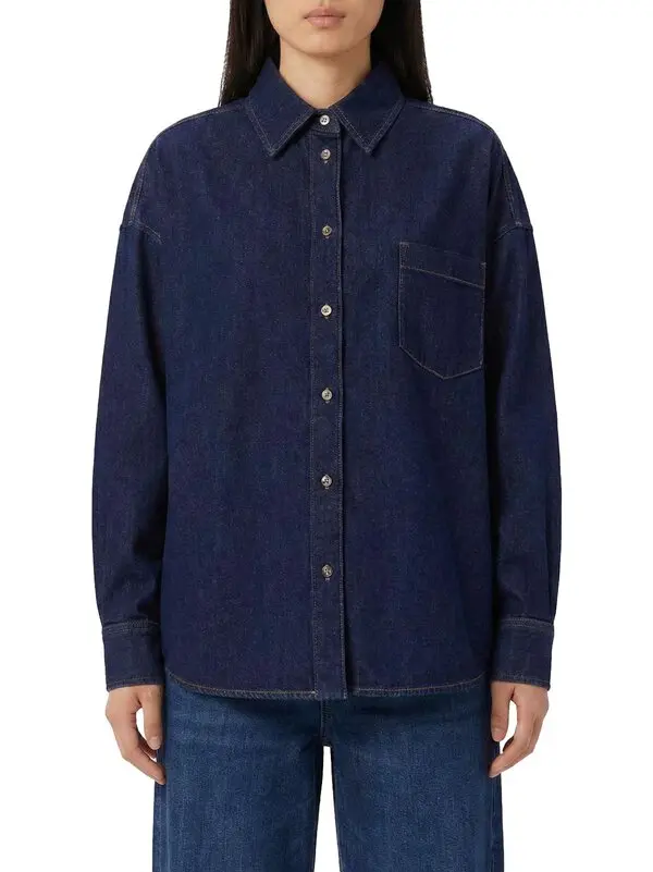Max Mara Cotton Shirt - Blue