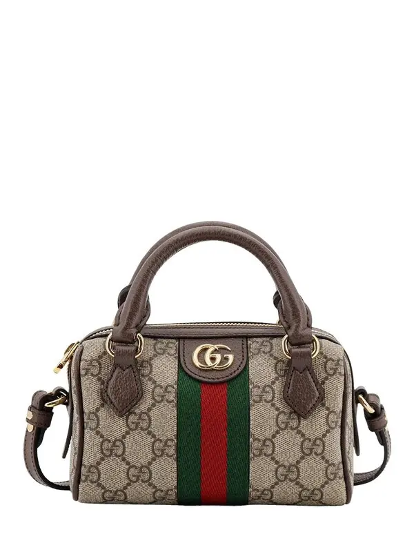 Gucci Ophidia Mini Gg Supreme Fabric Crossbody Bag - Multicolor