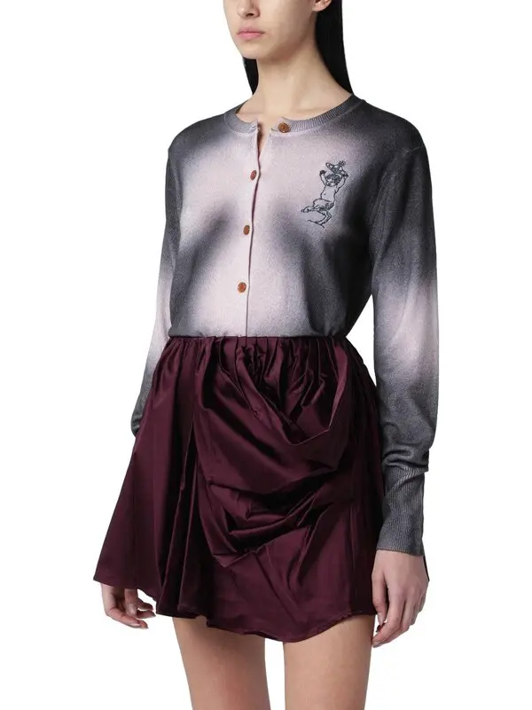 VIVIENNE WESTWOOD Degradé Knit Cardigan - Pink