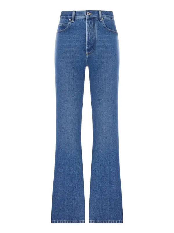 Bottega Veneta Medium Wash Flared Jeans - Multicolor