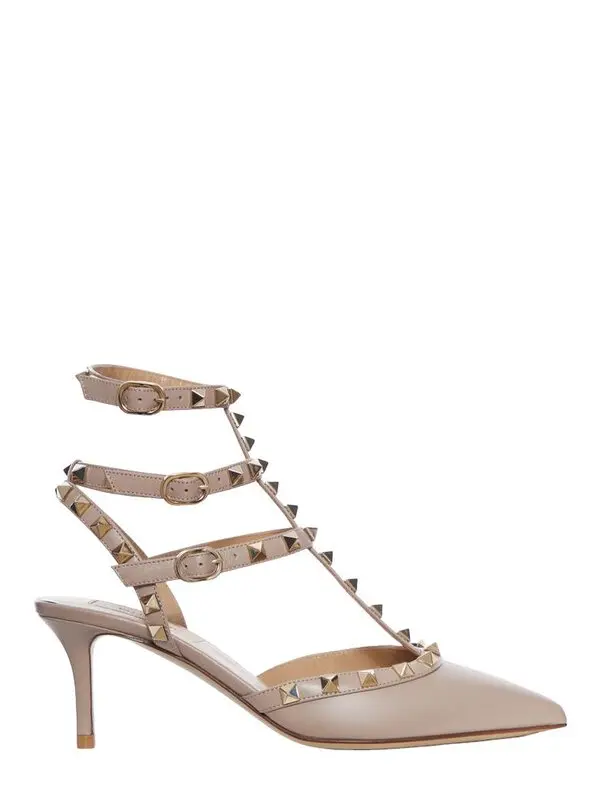 Valentino Garavani Rockstud Leather Pumps - Multicolor