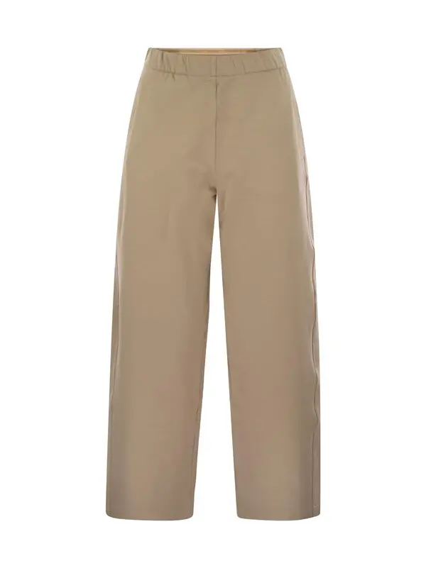 Max Mara Filovia Silk And Cotton Fleece Trousers - Multicolor
