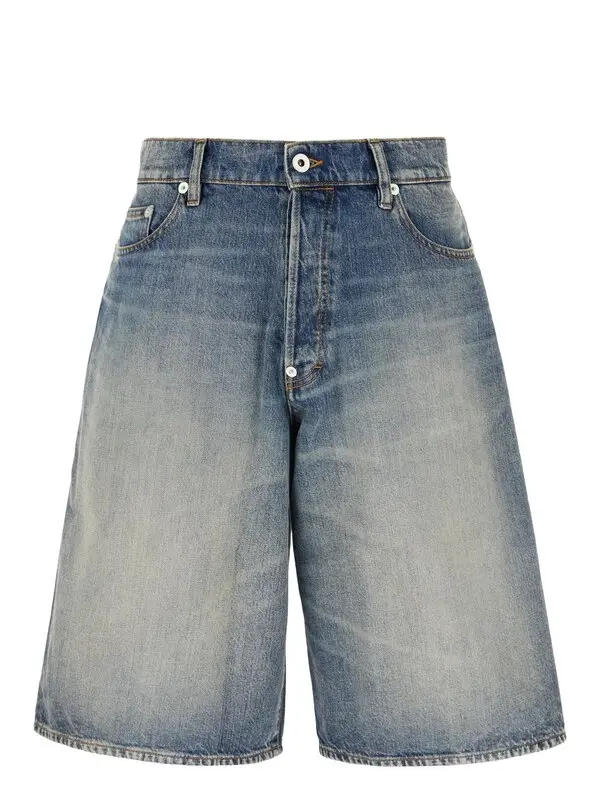Kenzo Denim Shorts - Multicolor