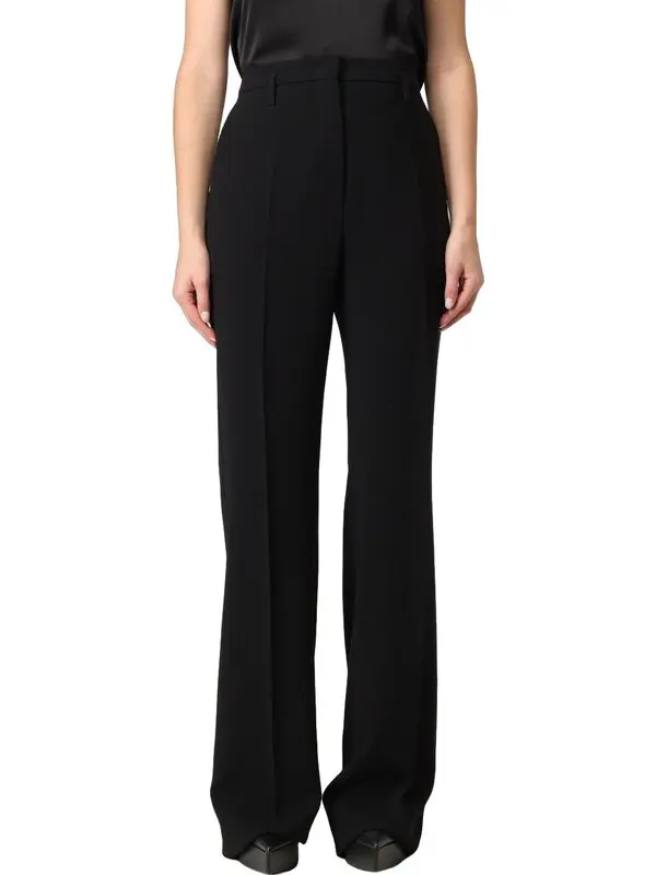 Max Mara Tailored Wide Leg Trousers - Black