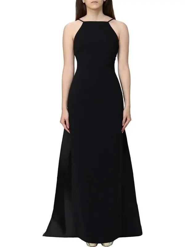 Solace London Polyester Gown - Black