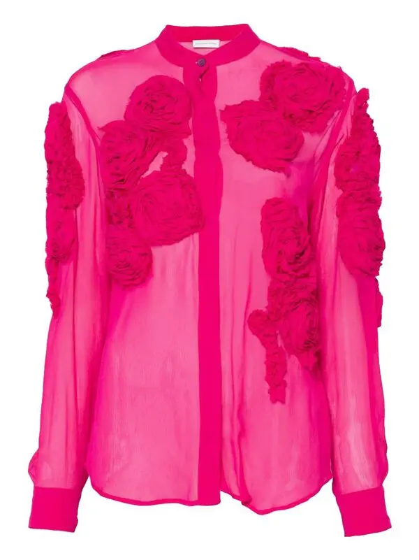 Dries Van Noten Embroidered Blouse - Multicolor