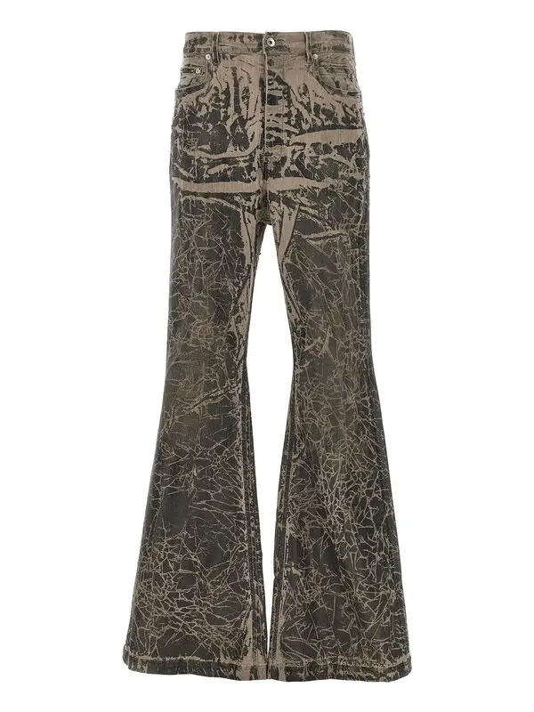 Rick Owens Bolan Bootcut Jeans - Gray