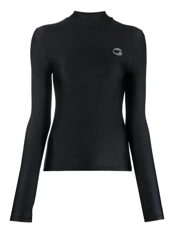 Coperni Second Skin Turtleneck - Black