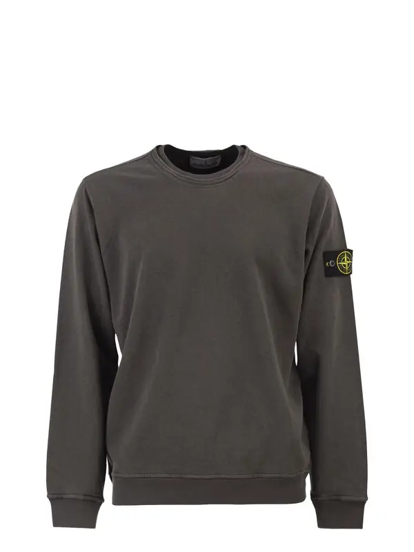 Stone Island Crew Neck Sweatshirt - Multicolor