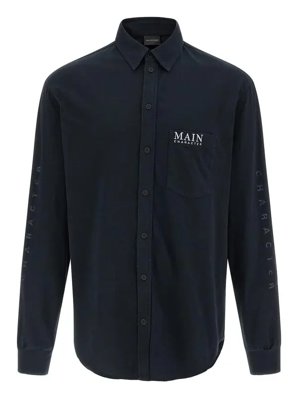Balenciaga Shirt T-shirt - Black
