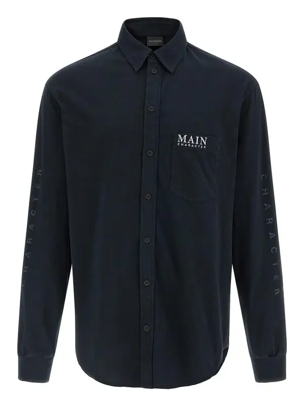 Balenciaga Shirt T-shirt - Black