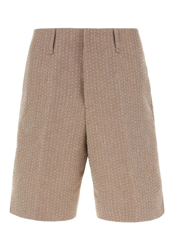 Fendi Tailored Striped Shorts - Multicolor