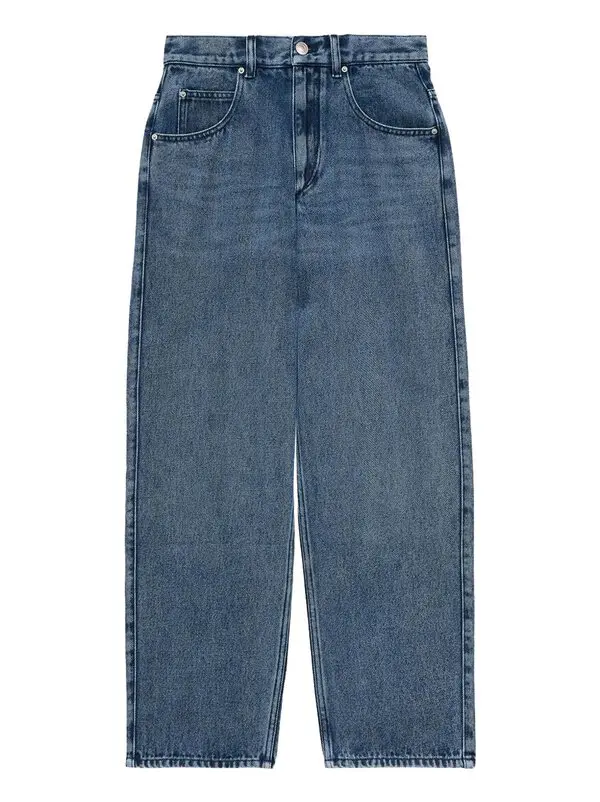 Isabel Marant Étoile Jenny High Waist Five-pocket Jeans - Multicolor