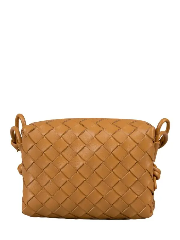 Bottega Veneta Mini Loop Camera Bag - Brown