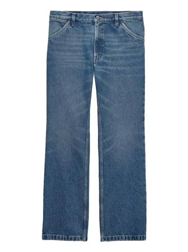 Prada Denim Straight-leg Jeans - Blue