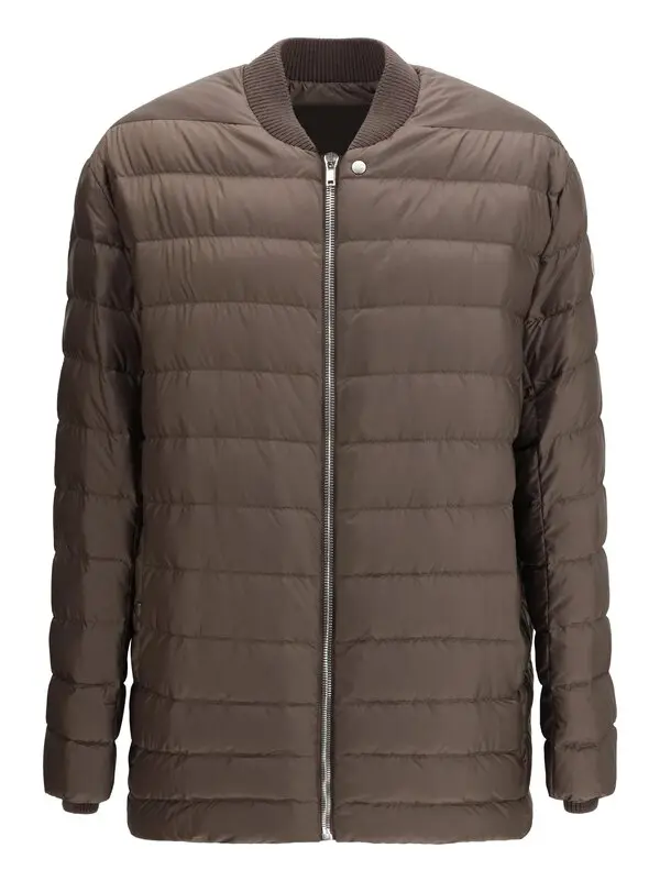 Moncler Rick Owens Quilted Down Flight Jacket - Brown