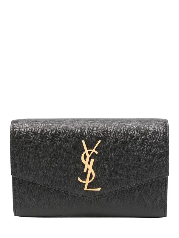 Saint Laurent Uptown Leather Wallet On Chain - Multicolor