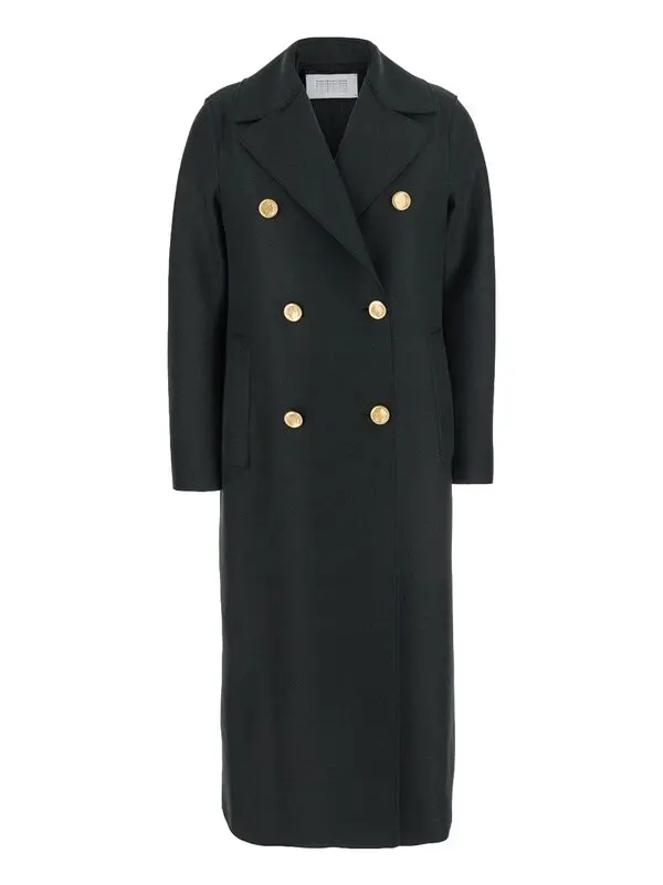Harris Wharf London Double-breasted Wool Coat - Multicolor
