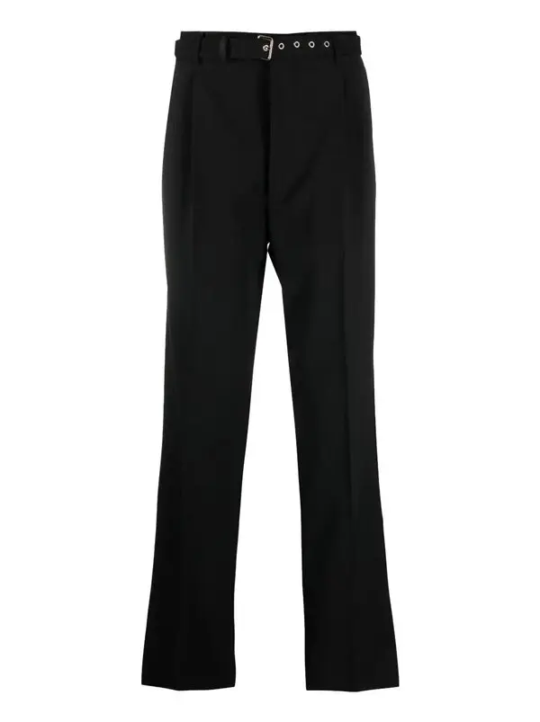 Prada Tailored Wool Pants - Black