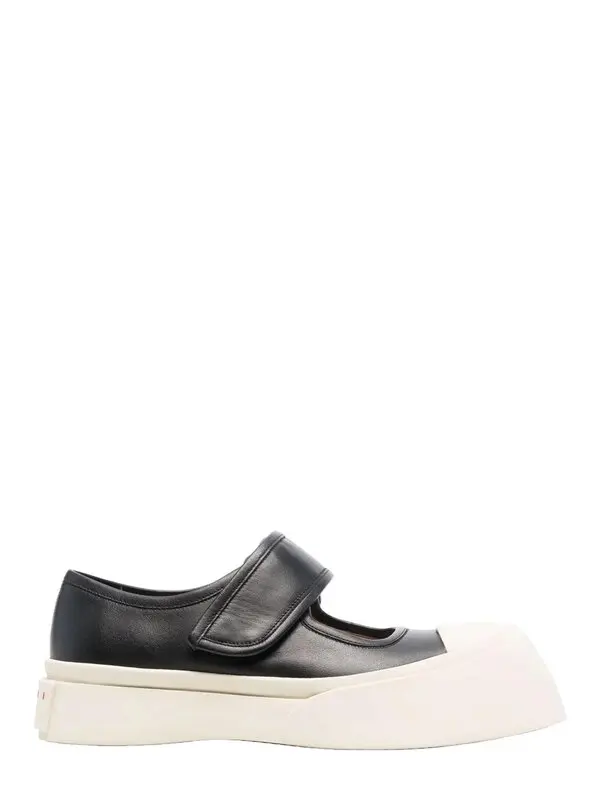 Marni Mary Jane Sneakers With Velcro Fastening - Black