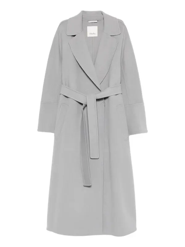 Max Mara Wool Long Coat - Multicolor