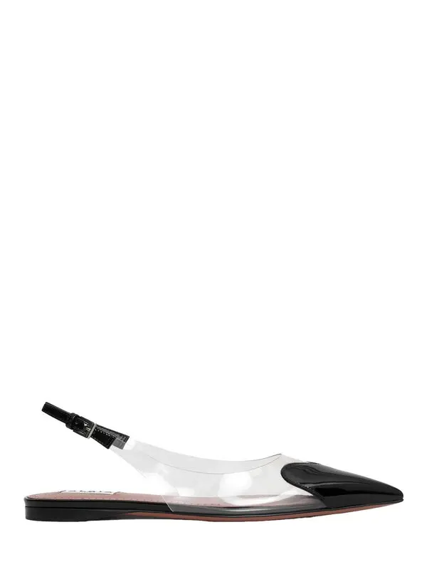 Alaïa Le Coeur Slingbacks - Black