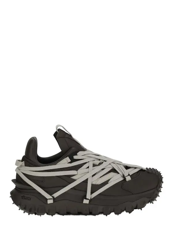 Moncler Rick Owens Trailgrip Megalace Sneakers - Brown