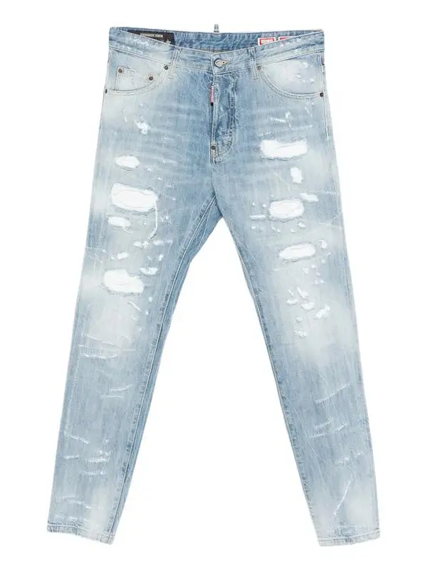 Dsquared2 Cotton Jeans - Blue